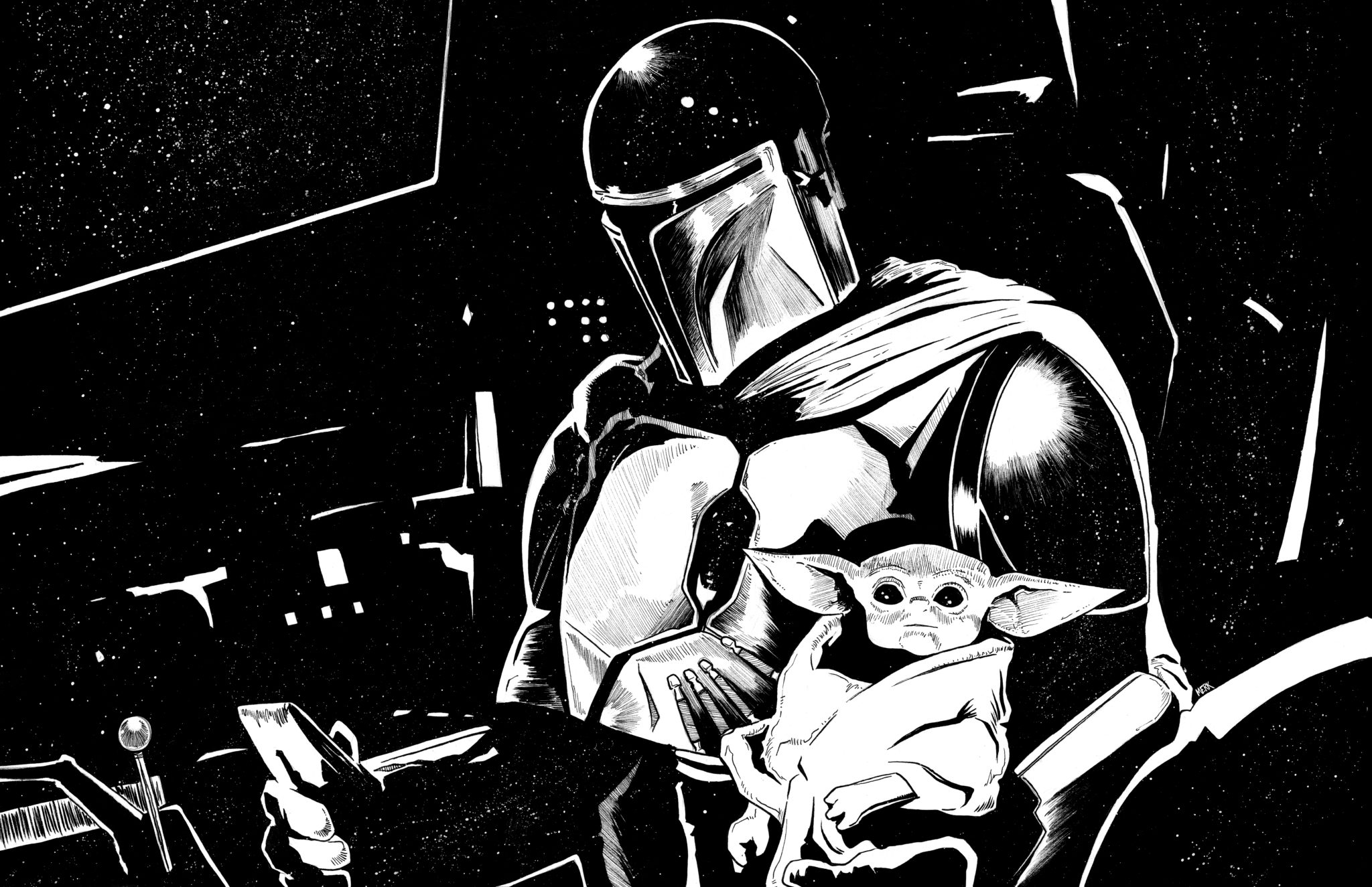 Mando and the Child – Merk Asylum